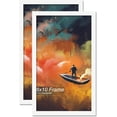 CERPXFF-6x10 Picture Frame Set of 2, White Frames for 6 x 10 Inch Photo ...