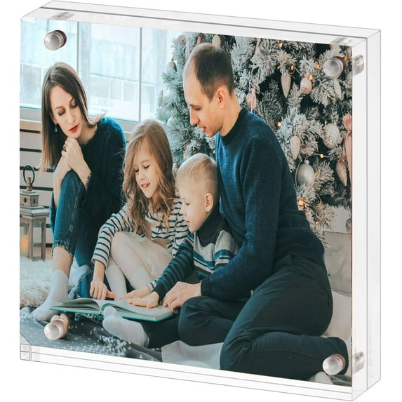 CERPXFF-6x6 Picture Frames, Made of High Clear Acrylic Square Photo ...