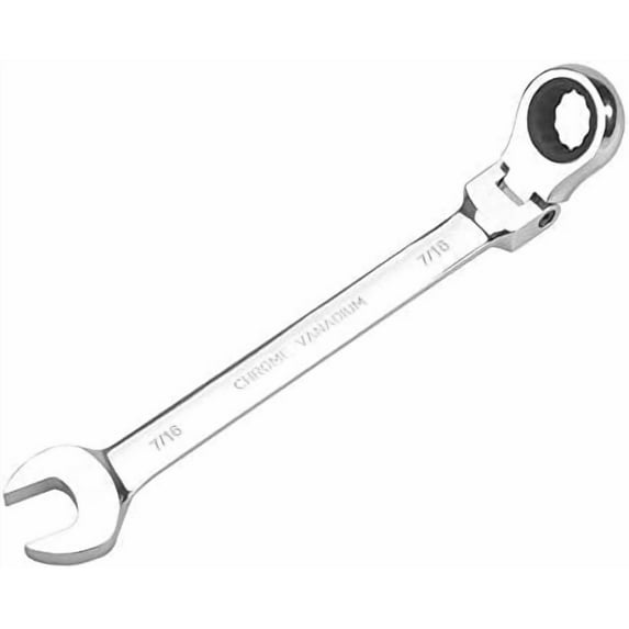 CERPXFF-7/16\u2018‘ Metric Flex-Head Gear Wrench,Box End Head 72-Tooth ...