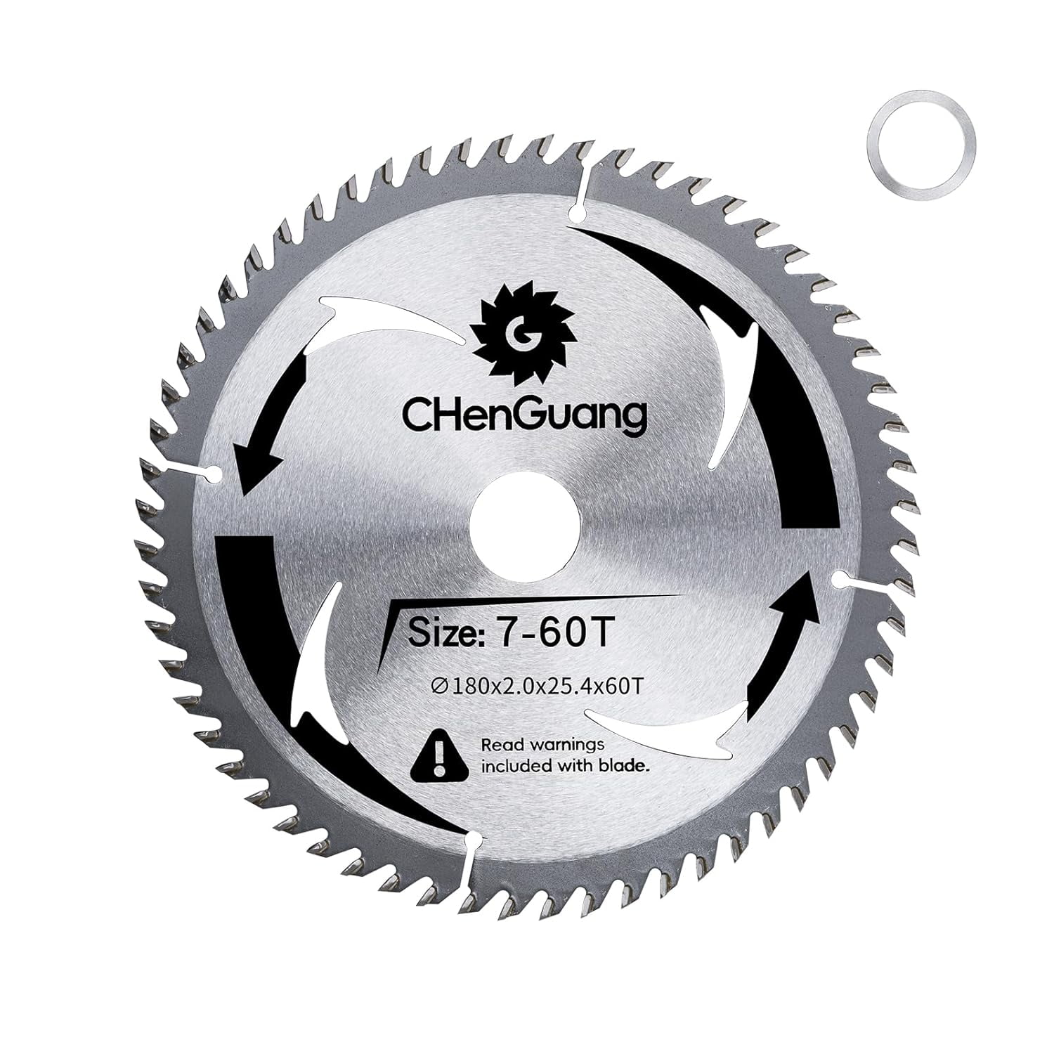 CERPXFF-7 Inch 60 Tooth Miter/Tungsten Carbide Tipped Blade High ...