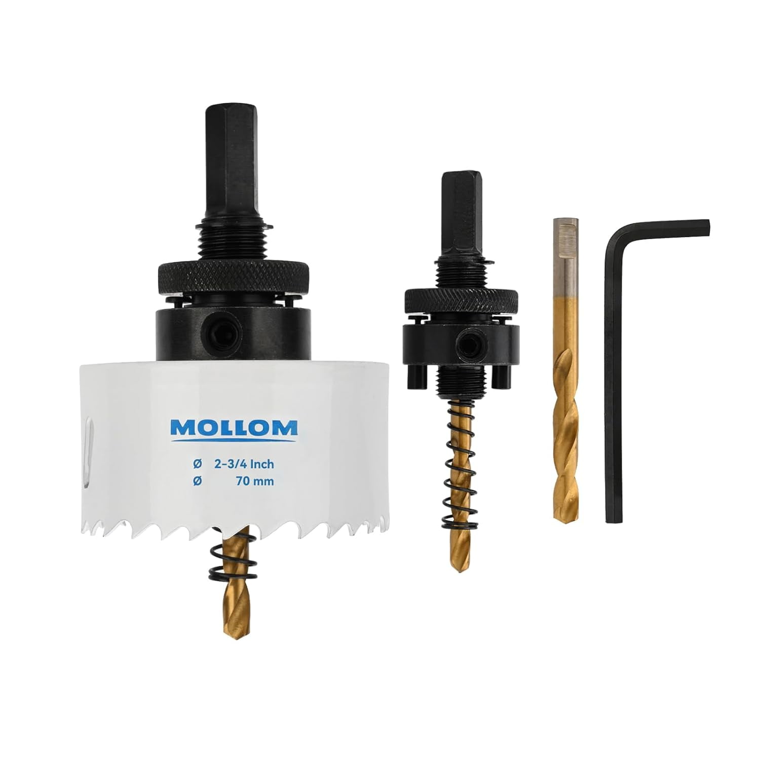 CERPXFF-(70mm | 2-3/4") HSS M42 with 8% Cobalt BI-Metal Hole Saw with 2 ...