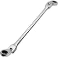 CERPXFF-8-9mm Extra Long Flex-Head Ratcheting Wrench, Metric Double Box ...