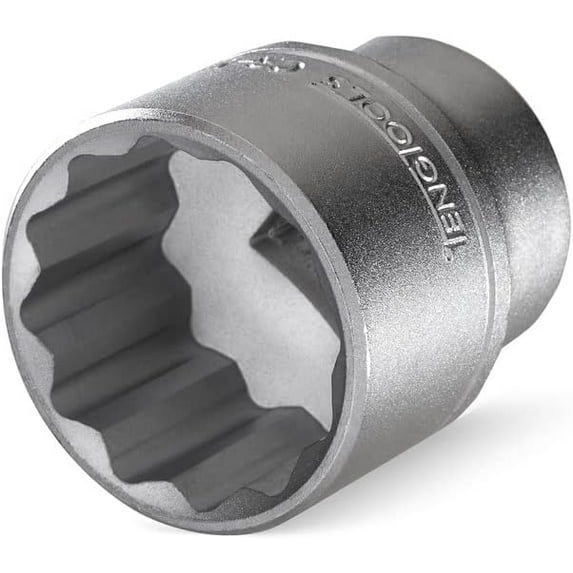 CERPXFF-8MM 1/2 Inch Drive 12 Point Metric Shallow Chrome Vanadium ...