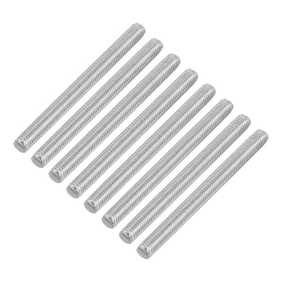 CERPXFF-8Pcs Fully Threaded Rod, M5 x 60mm 304 Stainless Steel Right ...