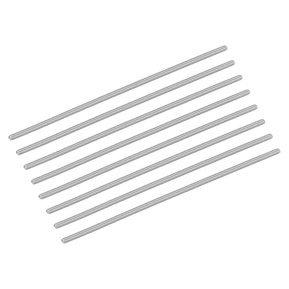 CERPXFF-8Pcs M4-0.7x190mm Fully Threaded Rods, Threaded Rods Bar Studs ...