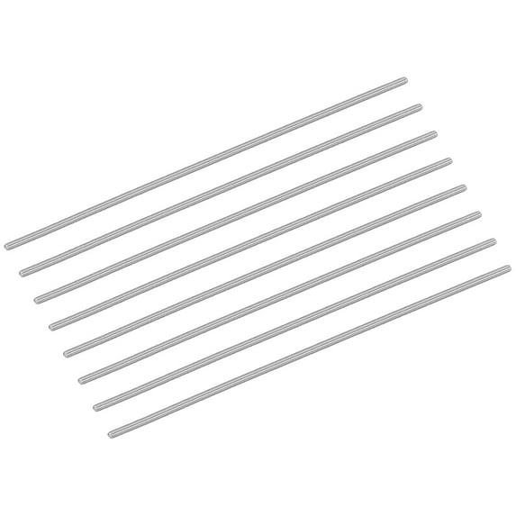 CERPXFF-8Pcs M4-0.7x250mm Fully Threaded Rods, Threaded Rods Bar Studs ...