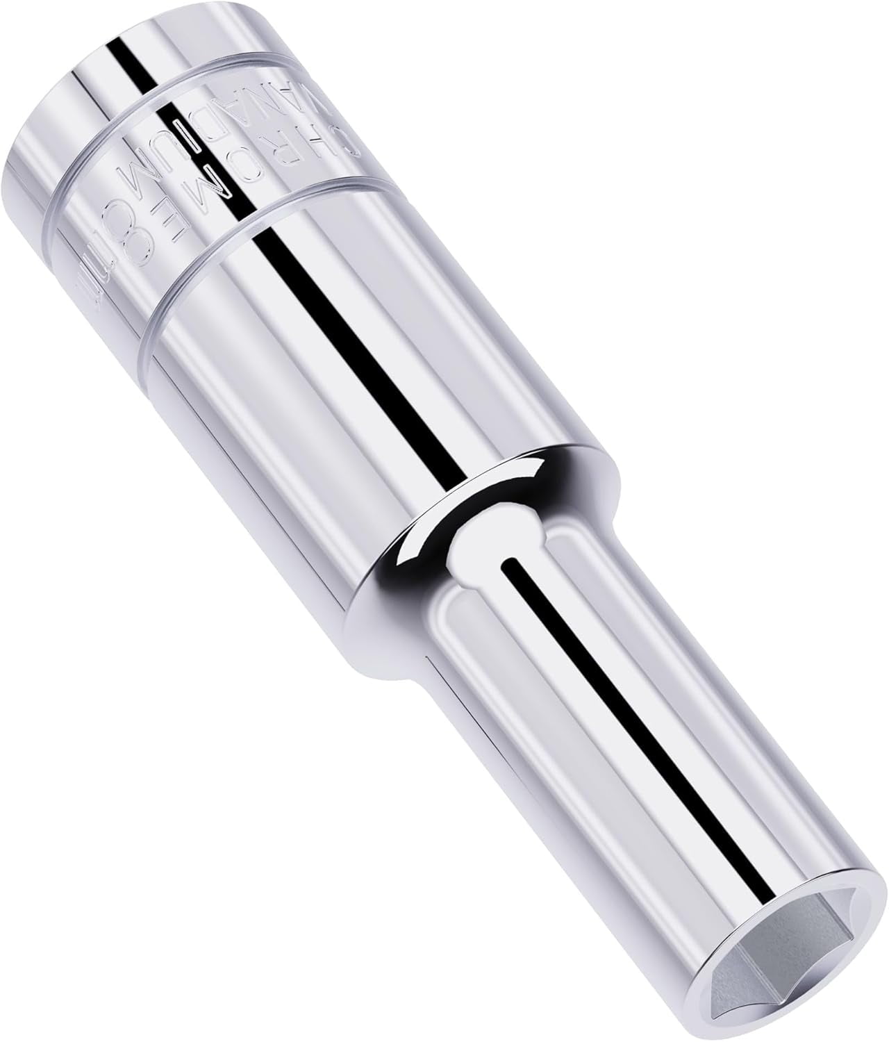 CERPXFF-8mm Deep Socket, 1/2 Inch Drive, 6-Point, Metric, Heat Treated ...