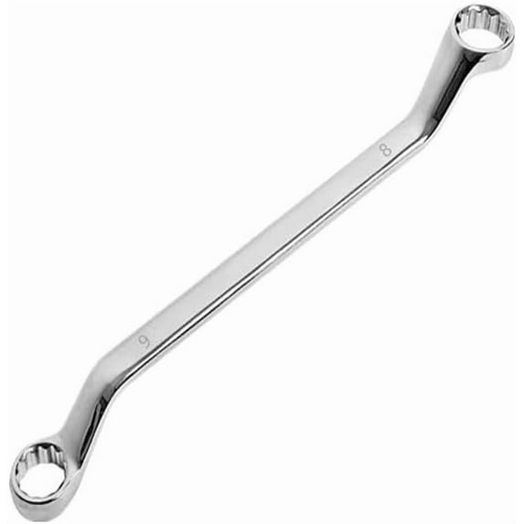 CERPXFF-8mm x 9mm 12 Point 45-Degree Offset Double Box End Wrench ...