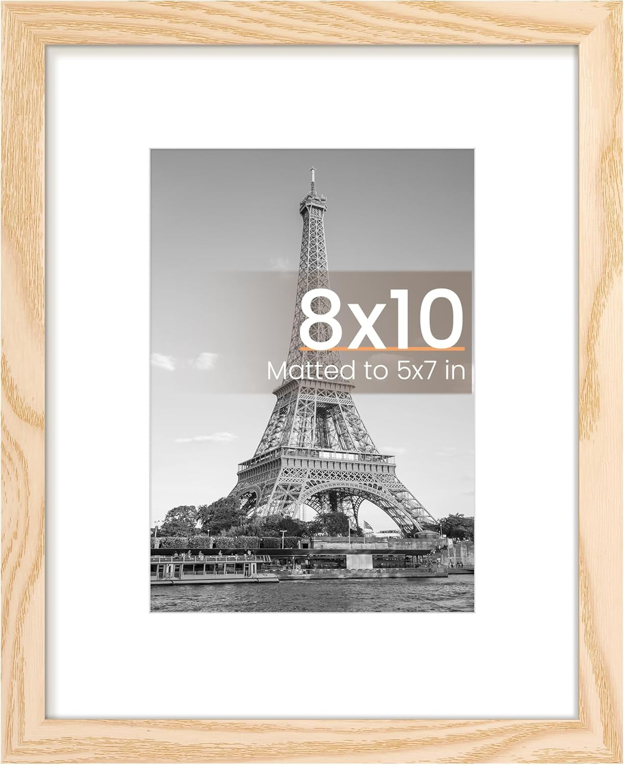 CERPXFF-8x10 Picture Frame, Display Pictures 5x7 with Mat or 8x10 ...