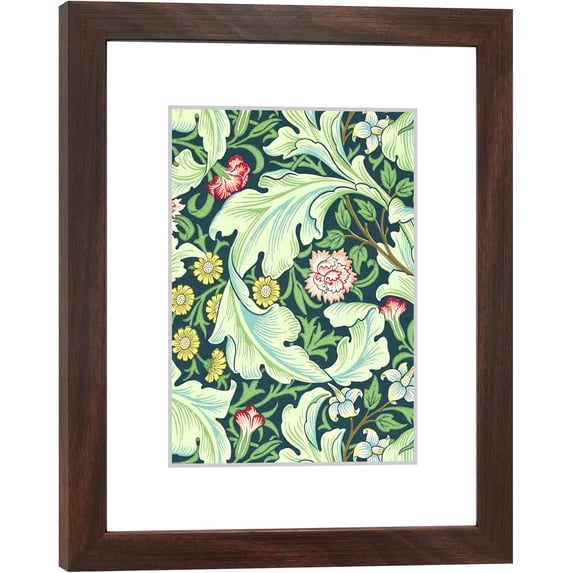 CERPXFF-,8x10 Picture Frame with Real Glass for Pictures 5x7 with Mat ...