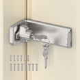 CERPXFF-90 Degree Sliding Door Lock, Security Right Angle Hasp Latch ...