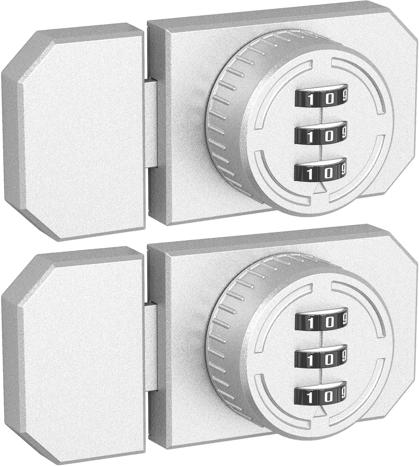CERPXFF-Adhesive Cabinet Combination Door Lock, Mechanical Keyless 3 ...