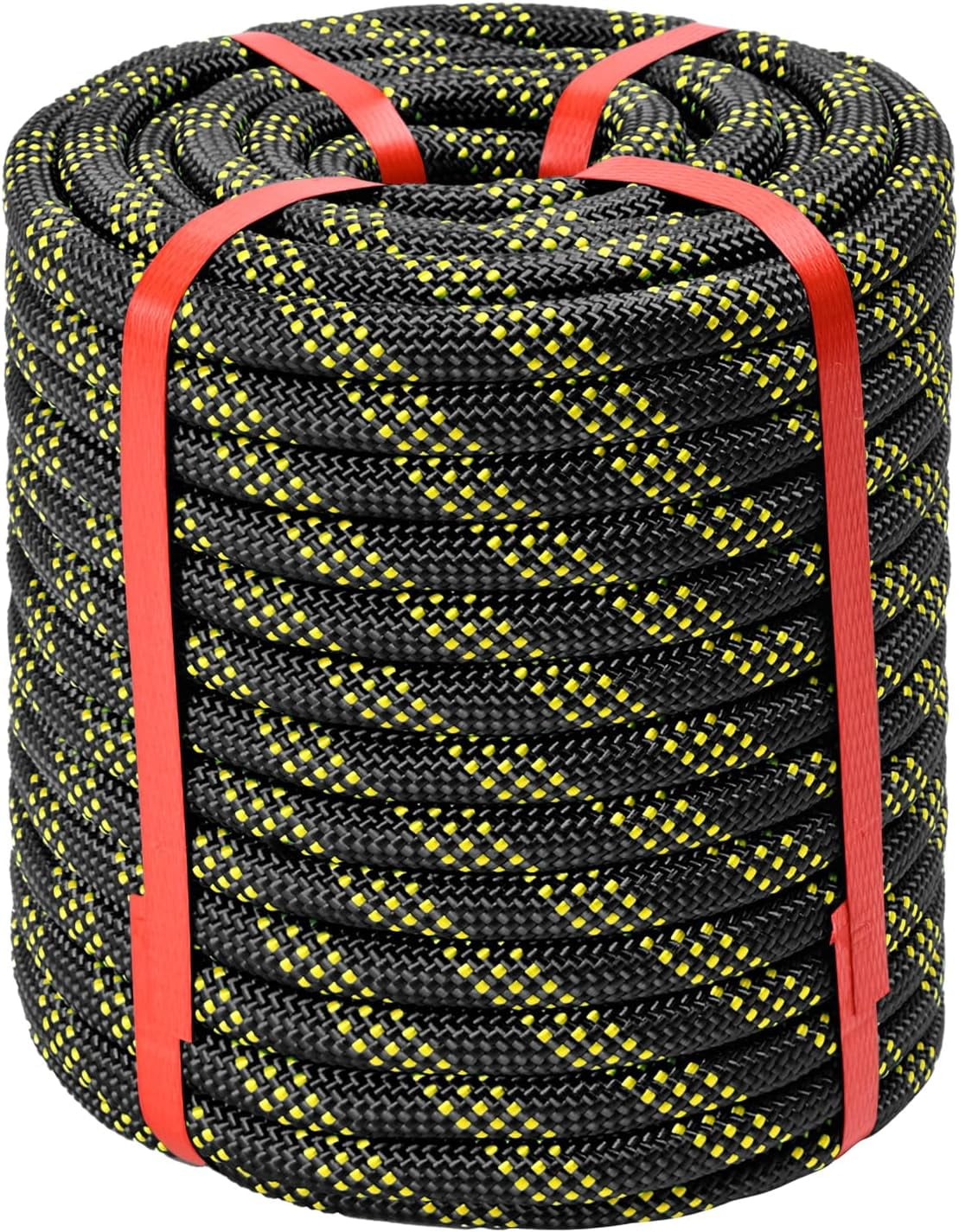 CERPXFF-Arborist Rigging Rope - Black 1/2 in x 50 Ft Static Tree Rope ...