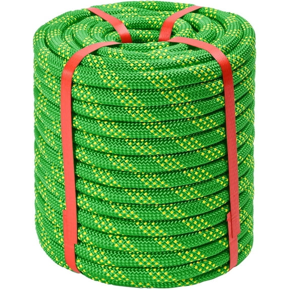 CERPXFF-Arborist Rigging Rope - Green 1/2 in x 50 Ft Static Tree Rope ...