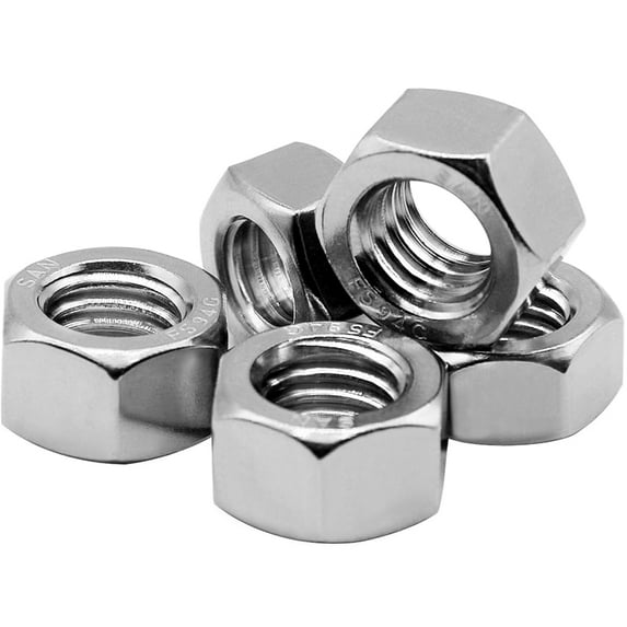CERPXFF-Beduan 20PCS 1/2"-13 Nuts 18-8 (304) Stainless Hardware Nuts ...