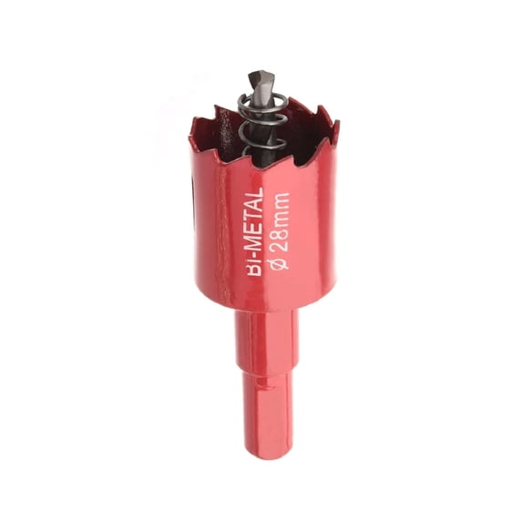 CERPXFF-Bi-Metal Hole Cutter 28mm/1.10" Hole Saw Drill Bit, 25mm/1 ...