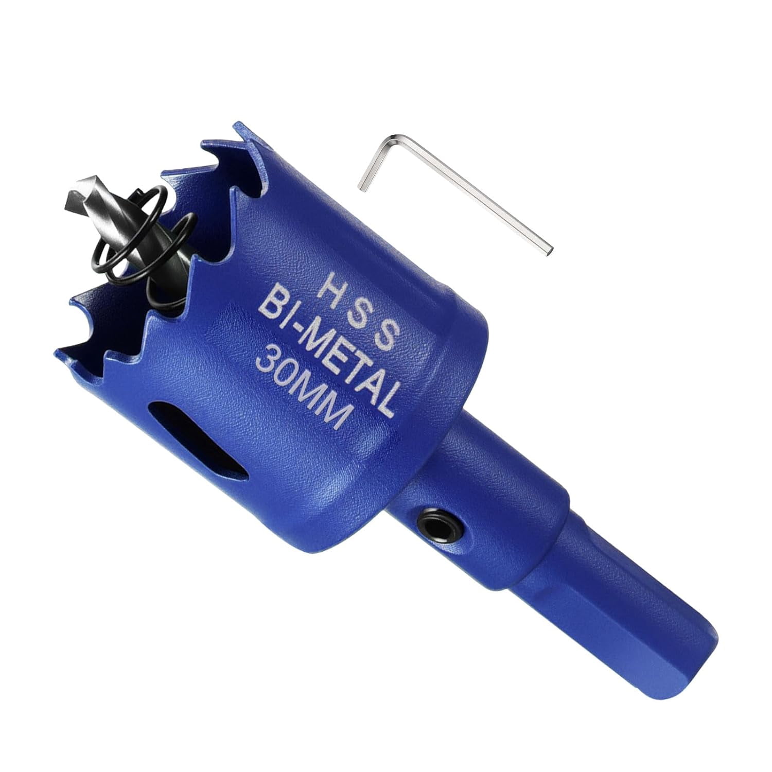 CERPXFF-Bi-Metal Hole Saw 1-3/16", M42 HSS Circular Head 30mm Hole ...