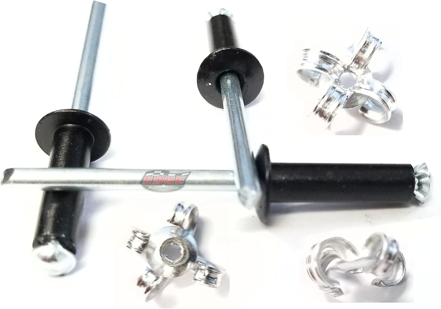 CERPXFF-Black 3/16" Pop Rivets Aluminum Small Head Exploding Banana ...