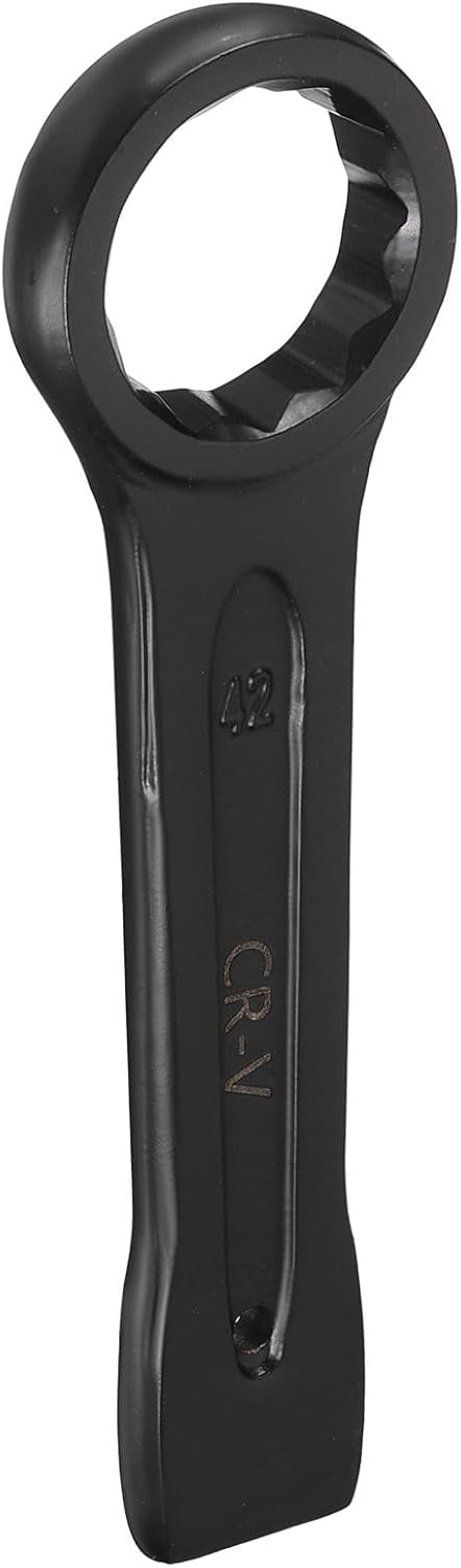 CERPXFF-Box End Striking Ring Wrench 42mm Metric CR-V Steel 12-Point ...