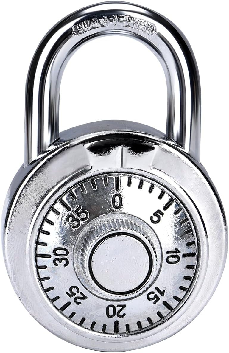 CERPXFF-Combination Lock, Standard Dial Combination Lock, Pack of 1 ...