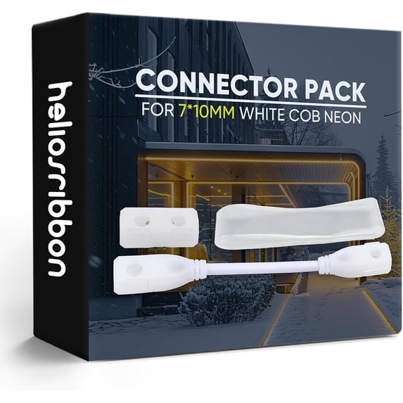 CERPXFF-Connecting Wire and Connectors COB Single Color Neon Strip ...