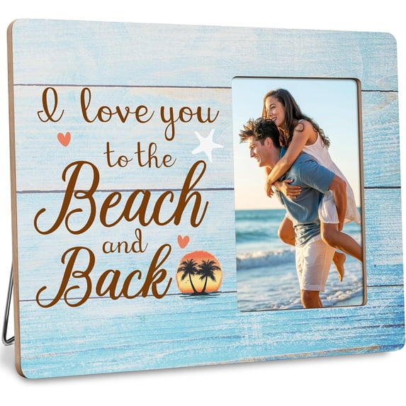 CERPXFF-Couple Picture Frame Gifts of Coastal Beach, Family Frame Gift ...