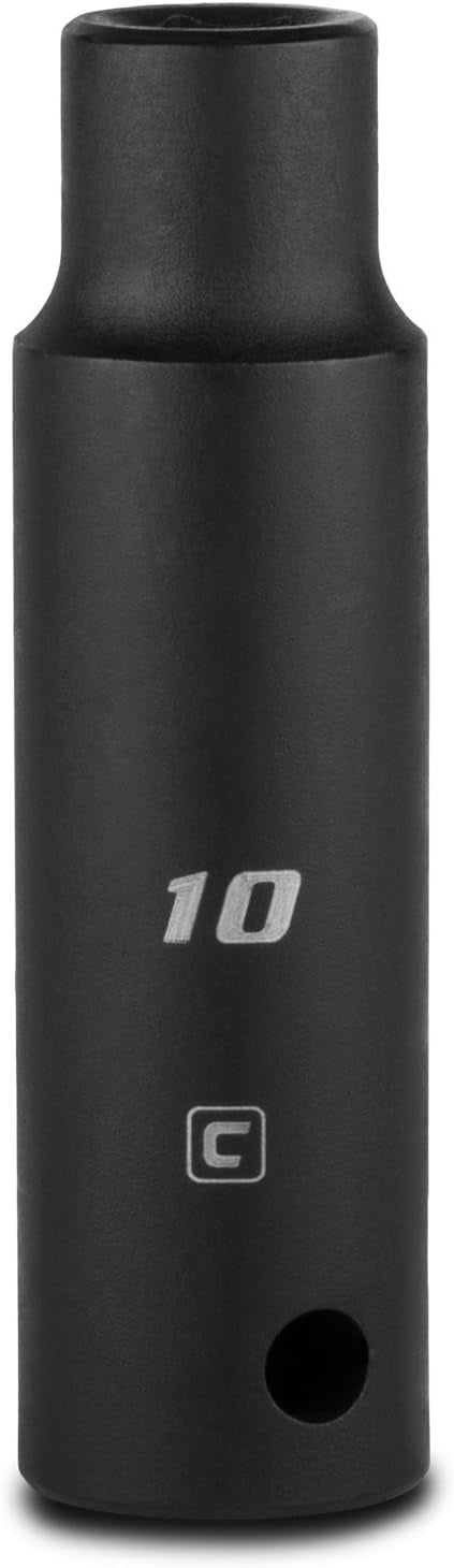 CERPXFF-Deep Impact Socket, 1/2-Inch Drive, 6-Point, Metric (10 mm ...