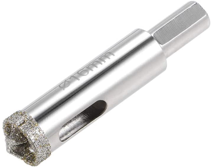 CERPXFF-Diamond Drill Bit 16mm Glass Hole Saw Core Drill Bit with ...