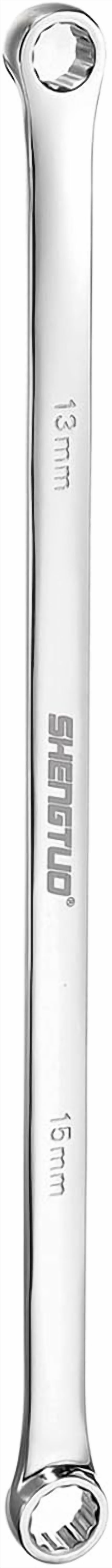 CERPXFF-Double End Box Wrench 13 x 15 mm Metric 12 Point 0 Degree ...