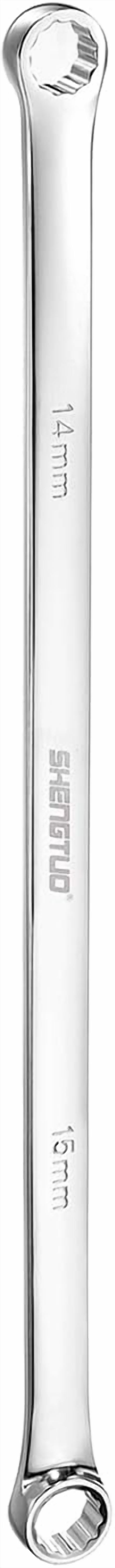 CERPXFF-Double End Box Wrench 14 x 15 mm Metric 12 Point 0 Degree ...