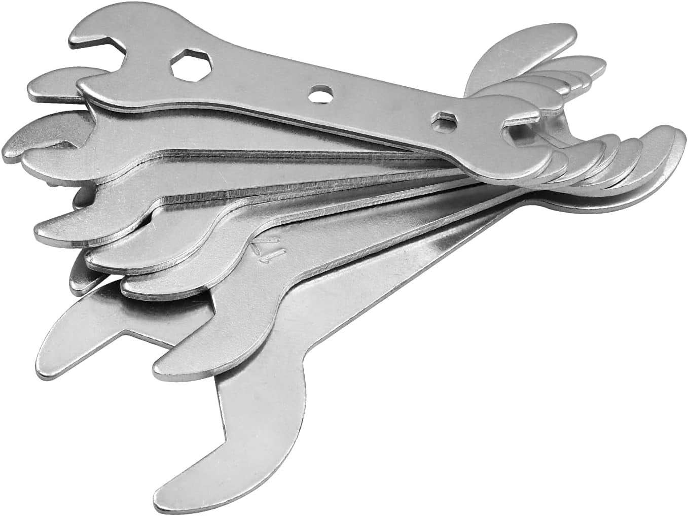 CERPXFF-Double Open End Wrench Set, Double-End Spanner Set, U-Shaped ...