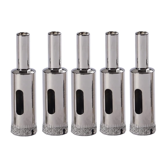 CERPXFF-Drilax 1/2 Inch Diamond Drill Bits (5-Pack) | Solid Alloy Steel ...