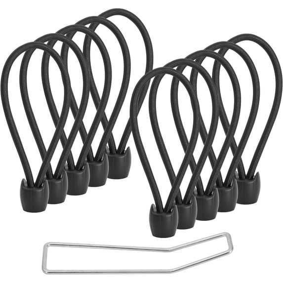 CERPXFF-Fitness Trampoline Elastic Rope 8mm Thick Replacement Bungee ...