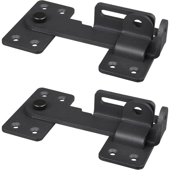 CERPXFF-Flip Latch Lock,180°Design Heavy Duty Gate Latch with Padlock ...