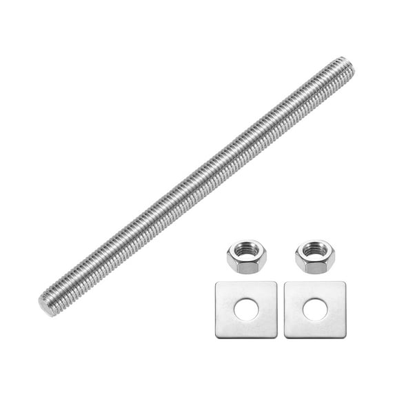 CERPXFF-Fully Threaded Rod, M14 x 160mm 304 Stainless Steel Fully ...
