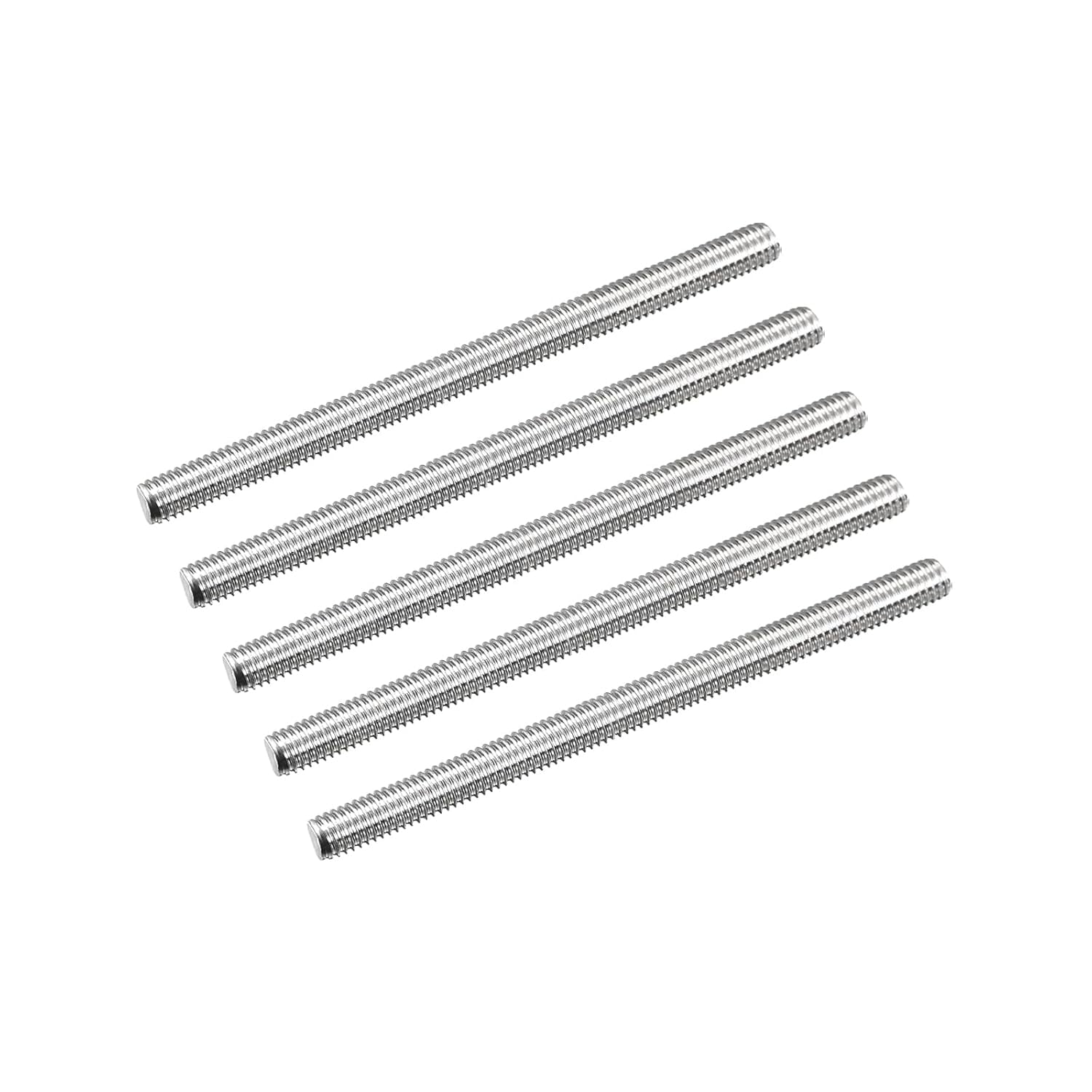 CERPXFF-Fully Threaded Rod M5 x 70mm 0.8mm Thread Pitch 304 Stainless ...