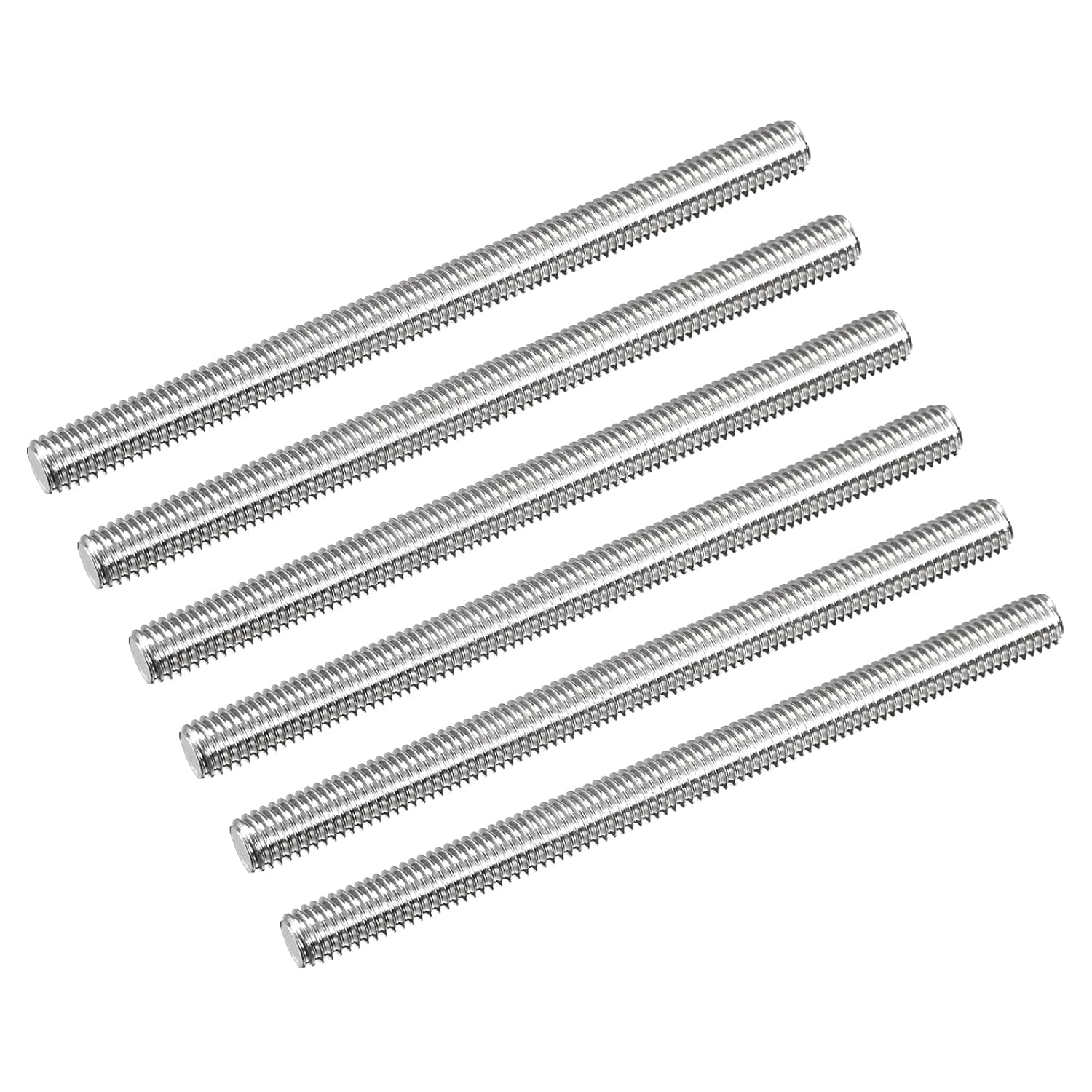 CERPXFF-Fully Threaded Rod M8 x 110mm 1.25mm Thread Pitch 304 Stainless ...