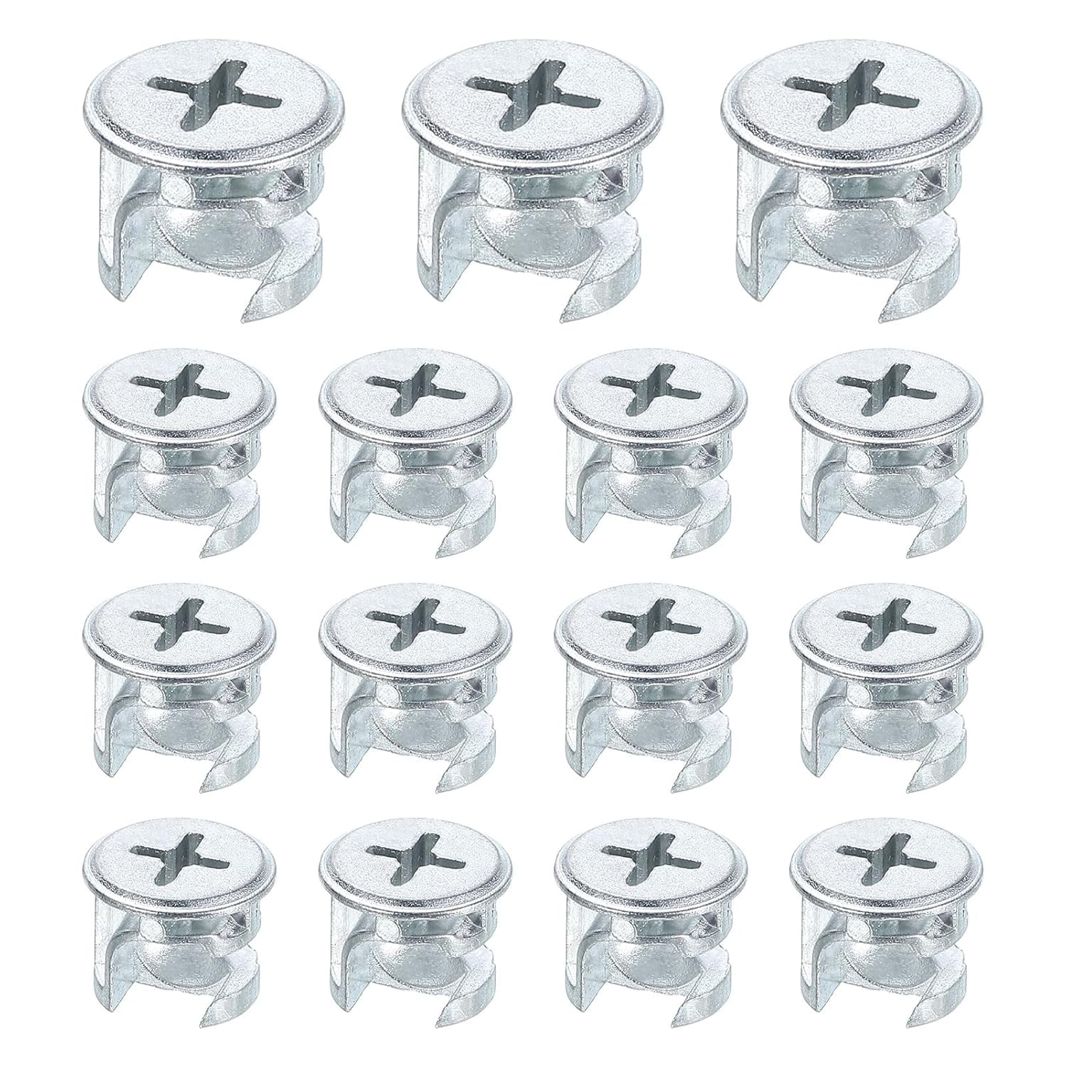 CERPXFF-Furniture Cam Lock Fasteners 13.4 x 10mm, 15Pcs Cam Lock Nut ...