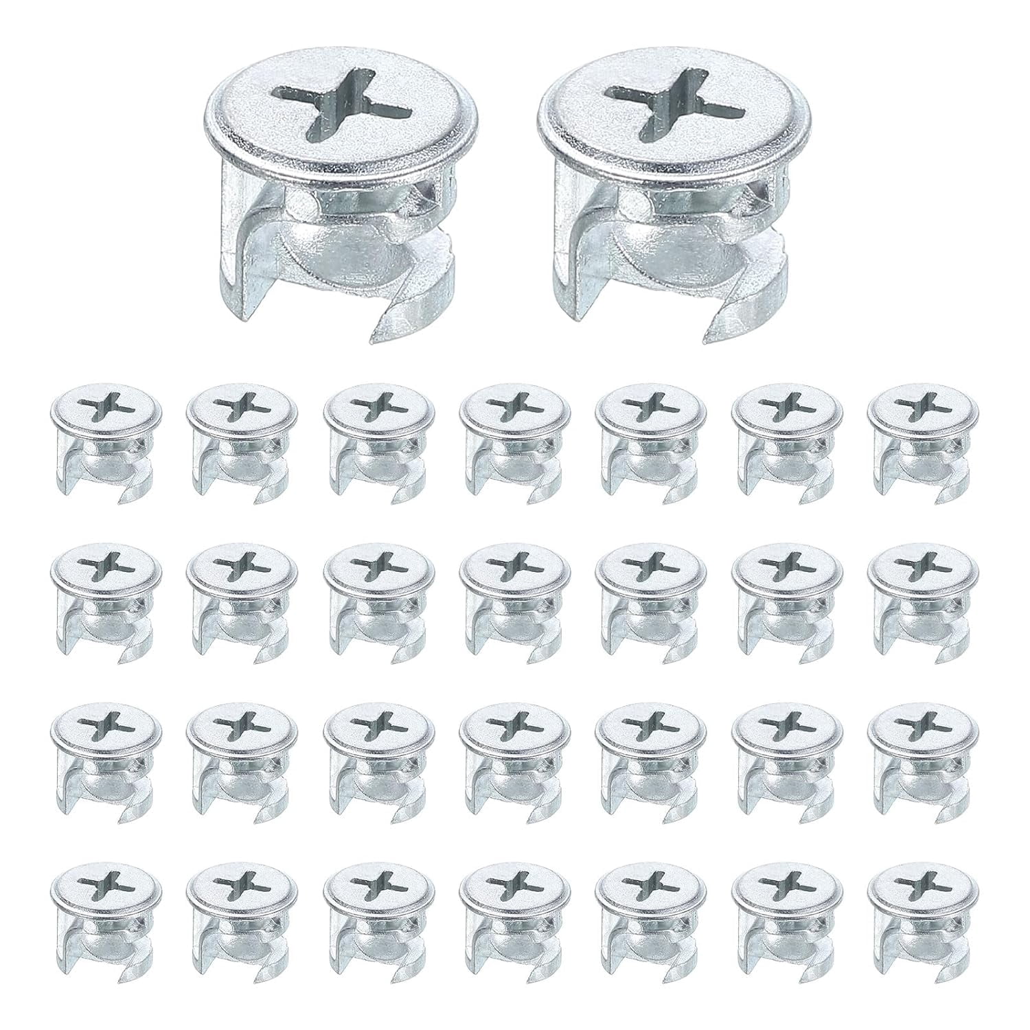 CERPXFF-Furniture Cam Lock Fasteners 13.4 x 10mm, 30Pcs Cam Lock Nut ...