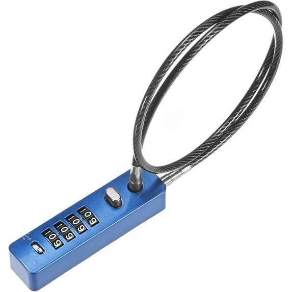 CERPXFF-Gate Locks for Outdoor Fence, 11.81IN Heavy Steel Cable Rope ...