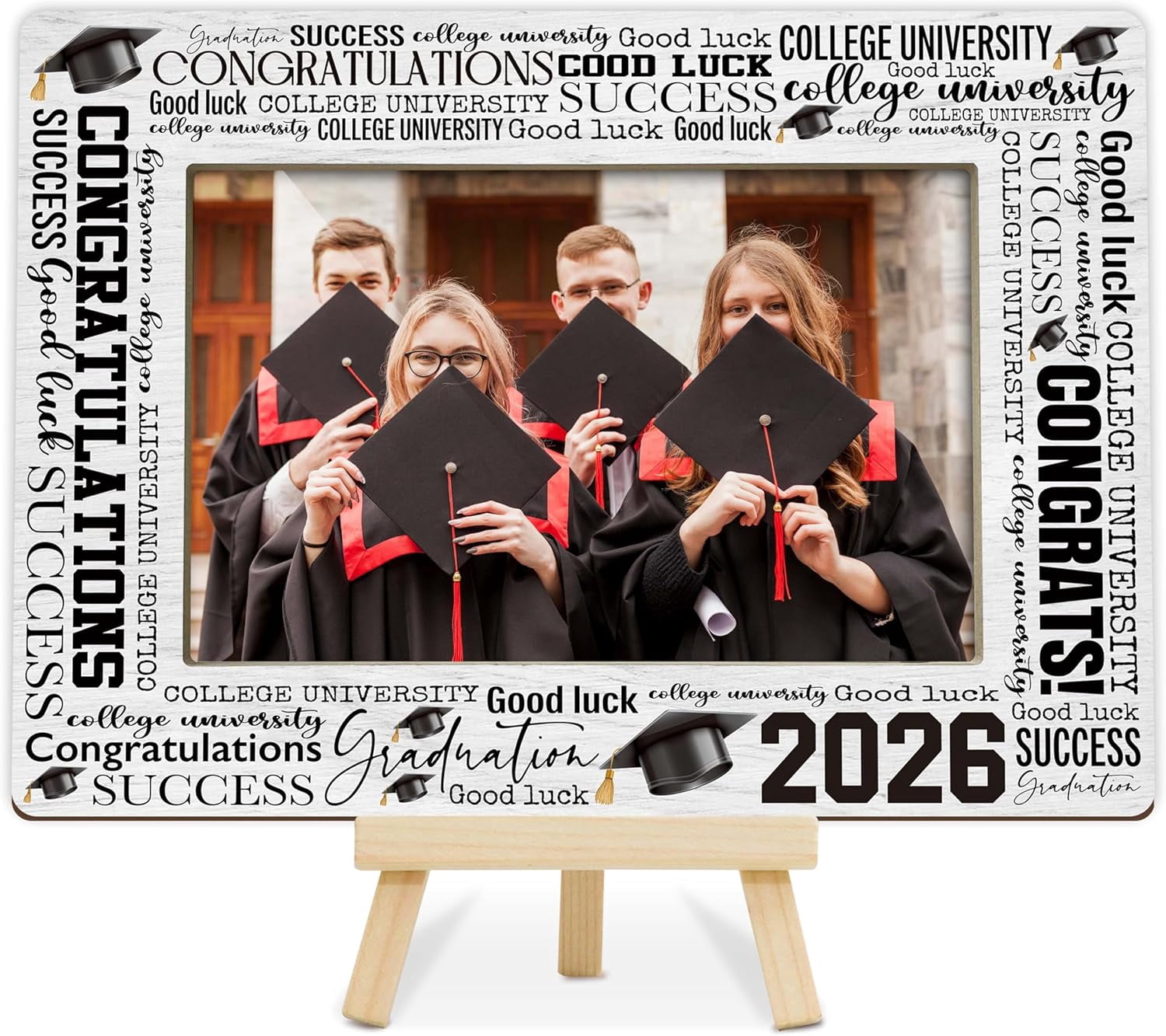 CERPXFF-Graduation Picture Frame, 2026 Graduation Frames with Easel ...