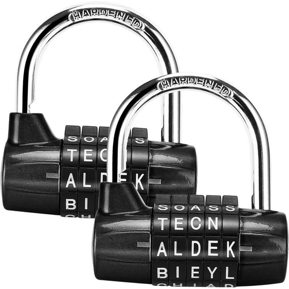CERPXFF-Gym Locker Lock Heavy Duty Alloy Padlock Password Sturdy ...