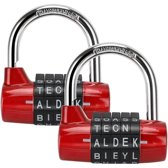 CERPXFF-Gym Locker Lock Heavy Duty Alloy Padlock Password Sturdy ...