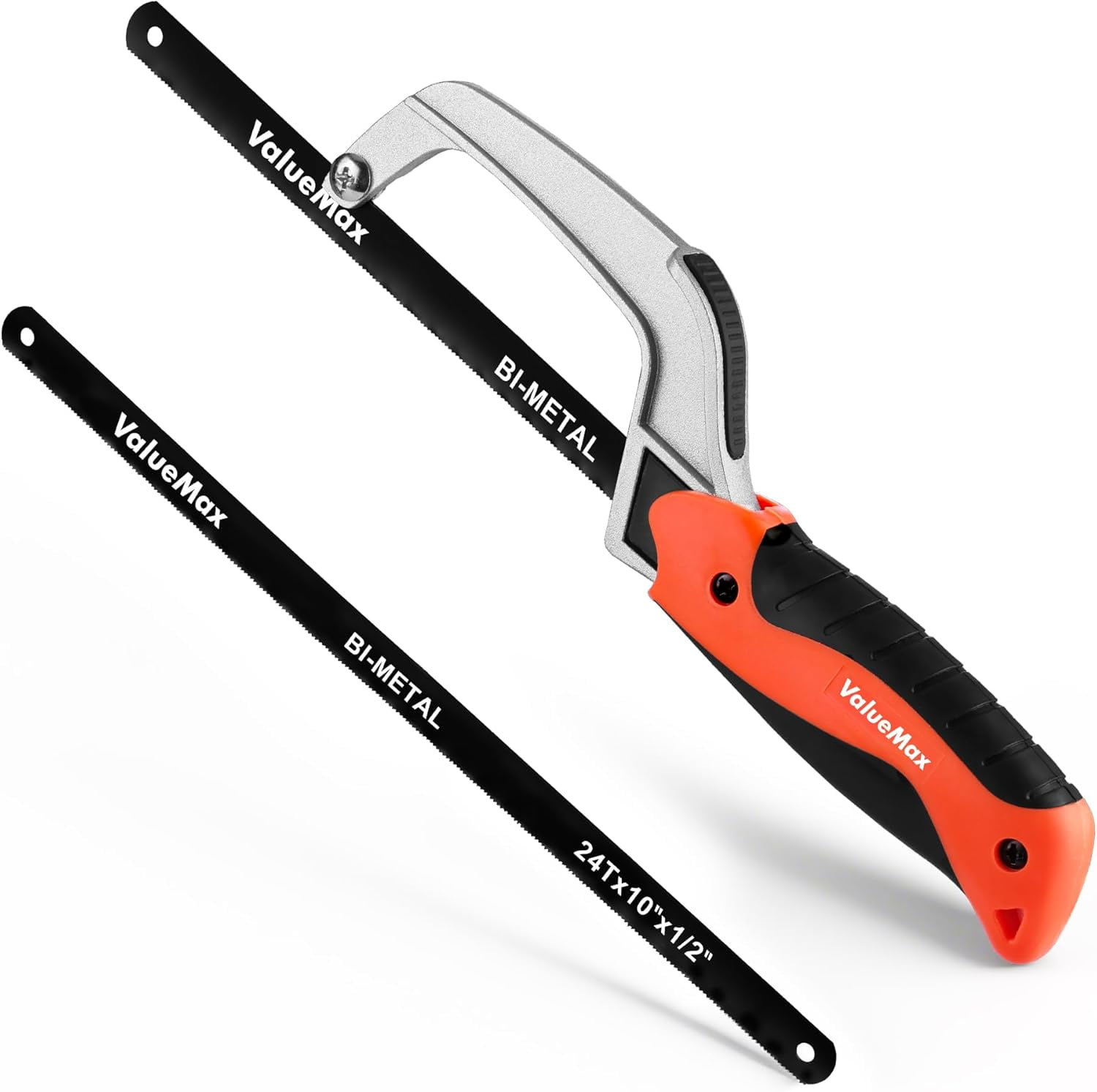 CERPXFF-Hacksaw, Mini Metal Saw Tool with Extra 1 Piece Bi-Metal 10 ...