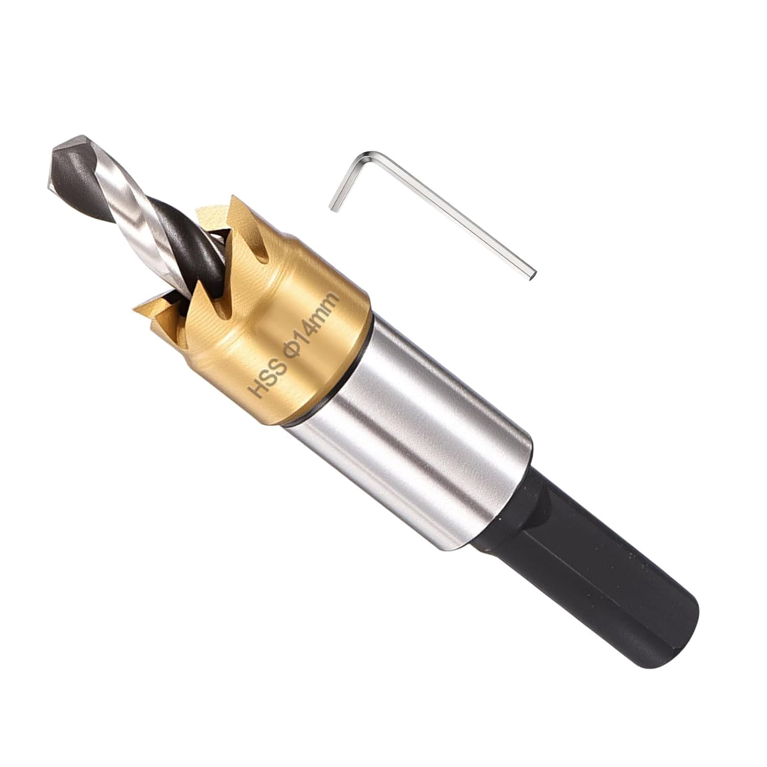 CERPXFF-Hole Saw 14mm (9/16"), M2 High Speed Steel Hole Cutter with ...