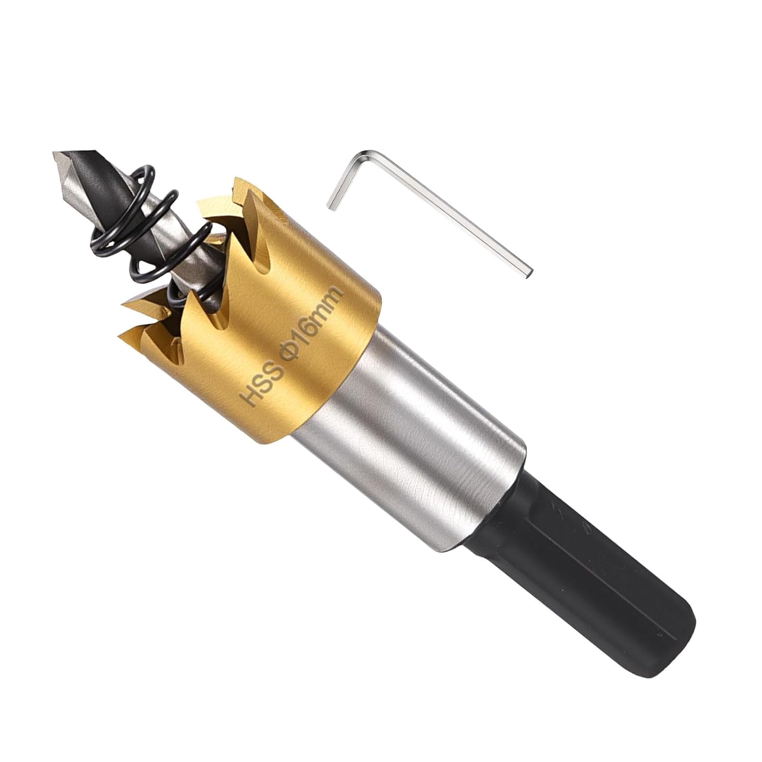 CERPXFF-Hole Saw 16mm (5/8"), M2 High Speed Steel Hole Cutter with ...