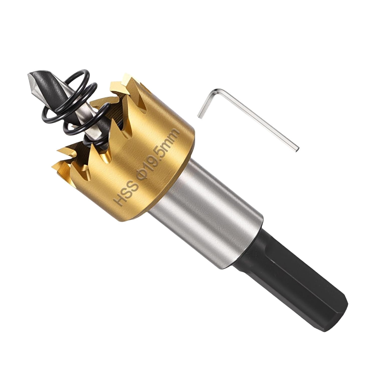 CERPXFF-Hole Saw 19.5mm (25/32"), M2 High Speed Steel Hole Cutter with ...