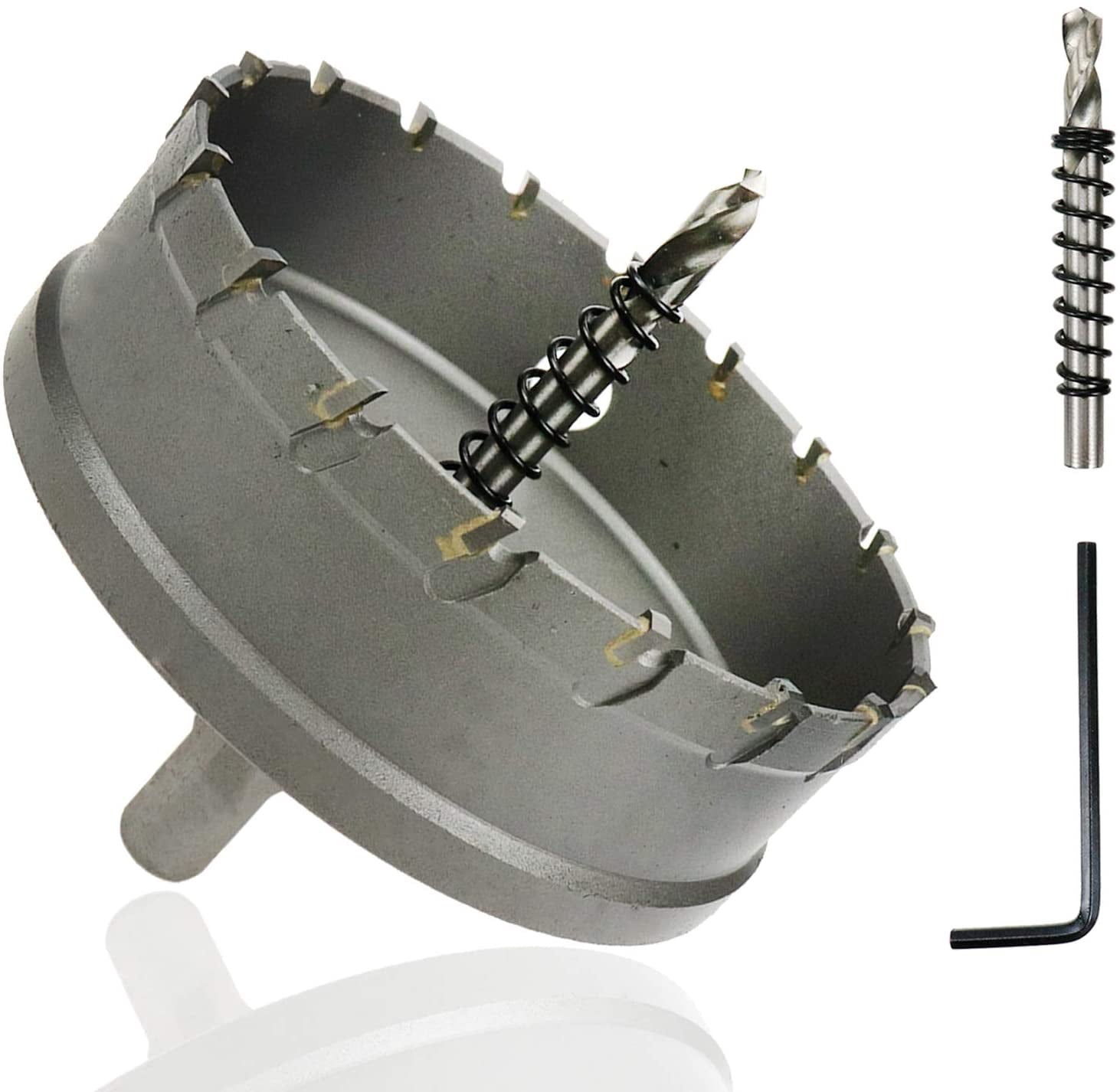 CERPXFF-Hole Saw 4-inch/100mm Cutting Dia Carbide Hole Cutter for ...