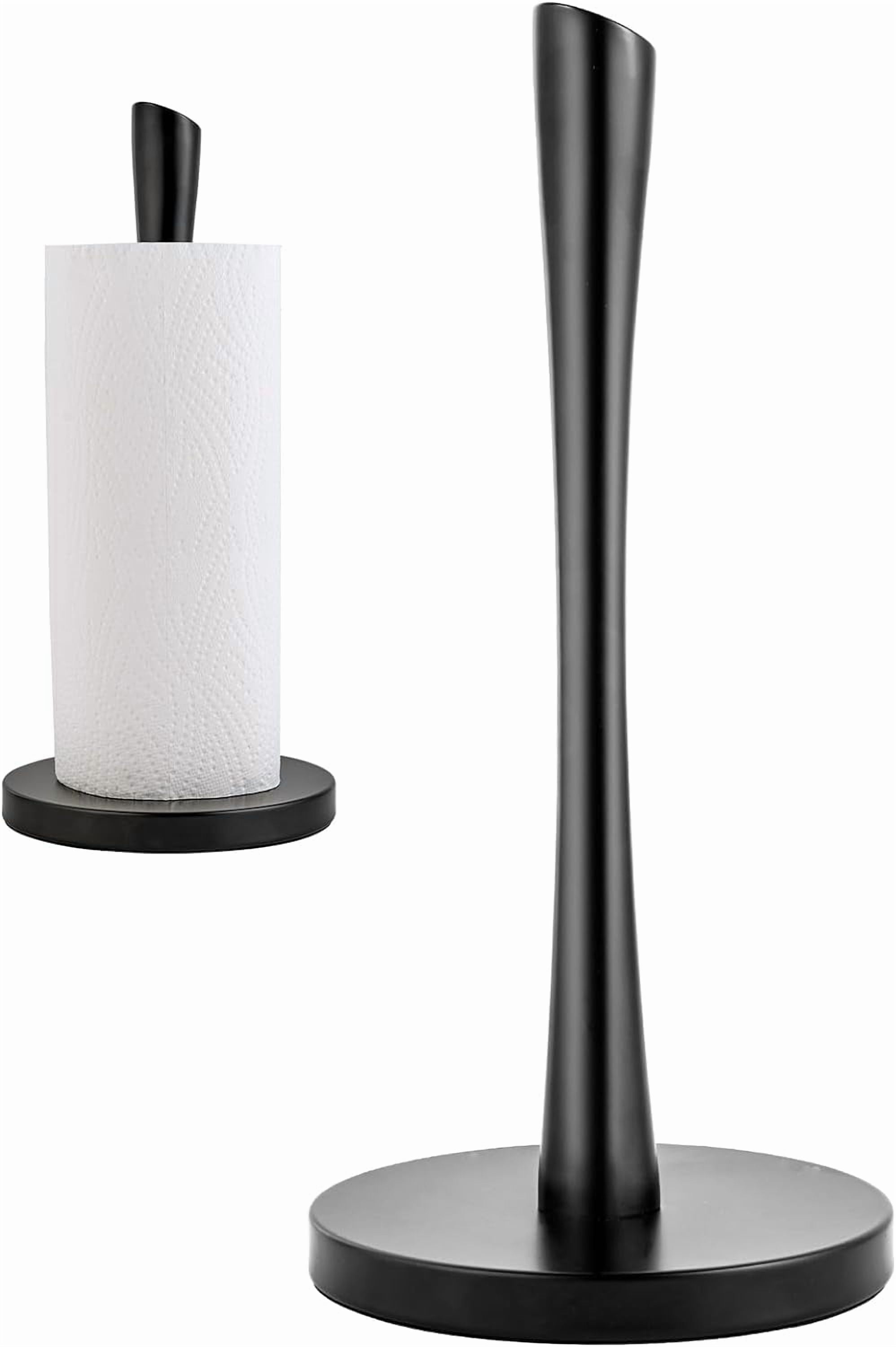 CERPXFF-JOGREFUL Paper Towel Holder Stand, Stainless Steel Kitchen ...