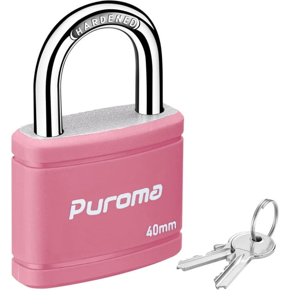 CERPXFF-Keyed Padlock with 2 Keys Alike, 1.1 Inch Locker Lock 40mm ...